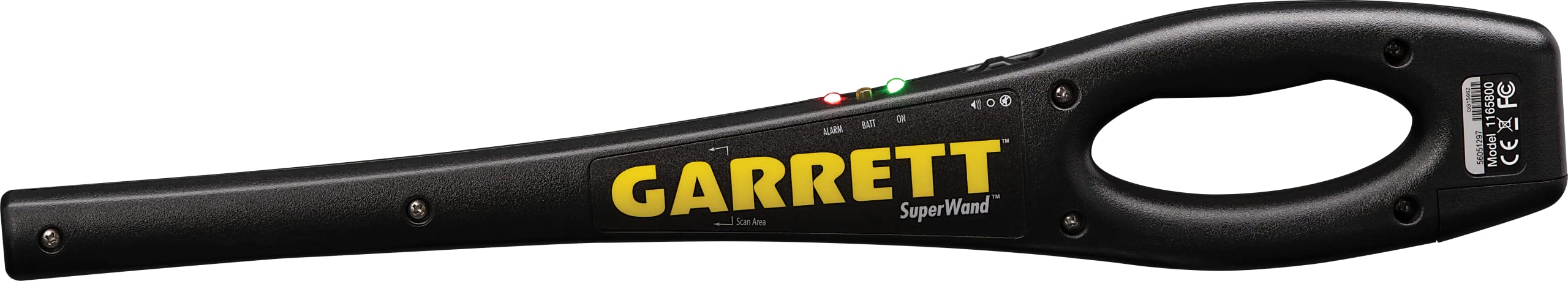 Garrett SuperWand Metal Detector for Adults Professional, Made in The USA, Security Wand, Scans All Metals