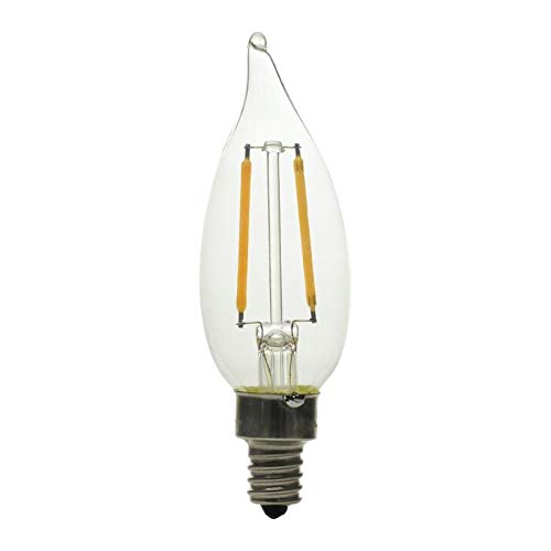 GE Basic 40-Watt EQ Soft White Dimmable Candle Light Bulb (6-Pack) Indoor/Outdoor