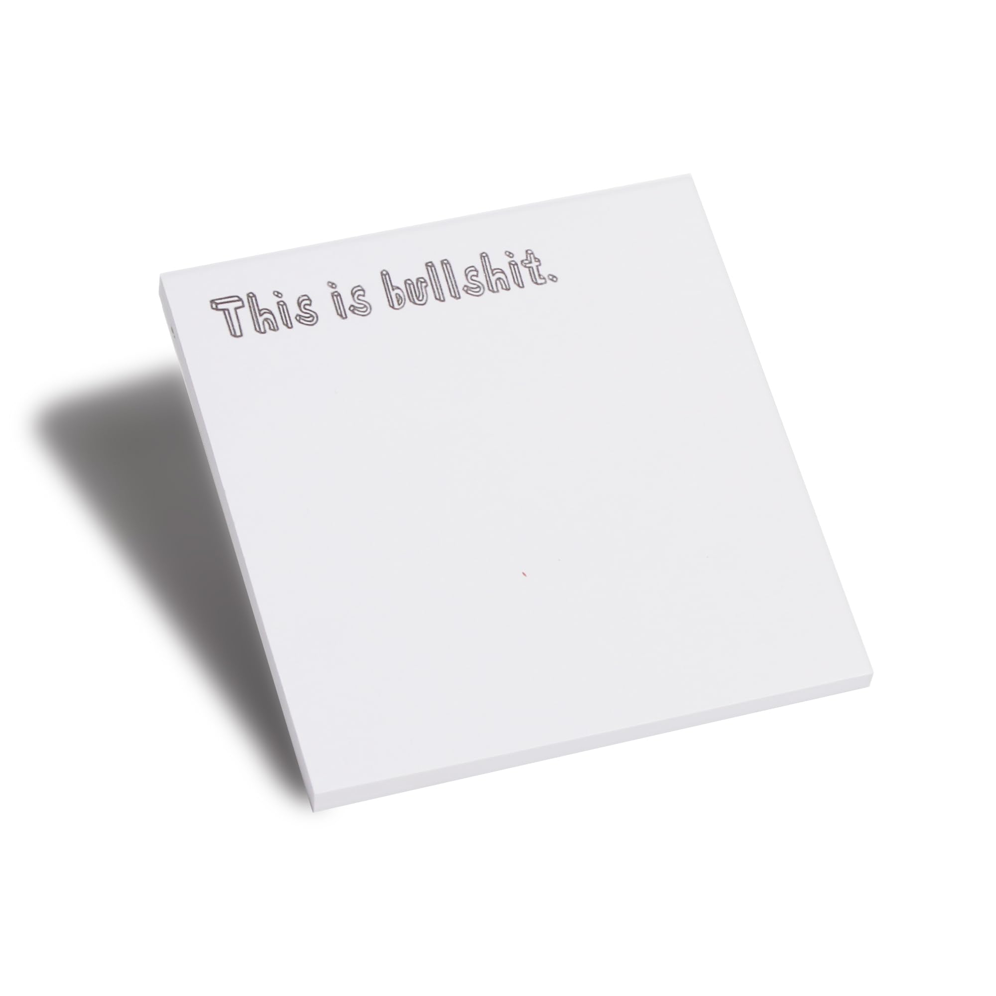 Funny Sticky Note What The F*ck Sticky Notepad, Oh, for Fuck's Sake Novelty Notepads, Funny Sassy Rude Desk Accessory Gifts for Friends, Co-Workers, Boss (3 PCs)