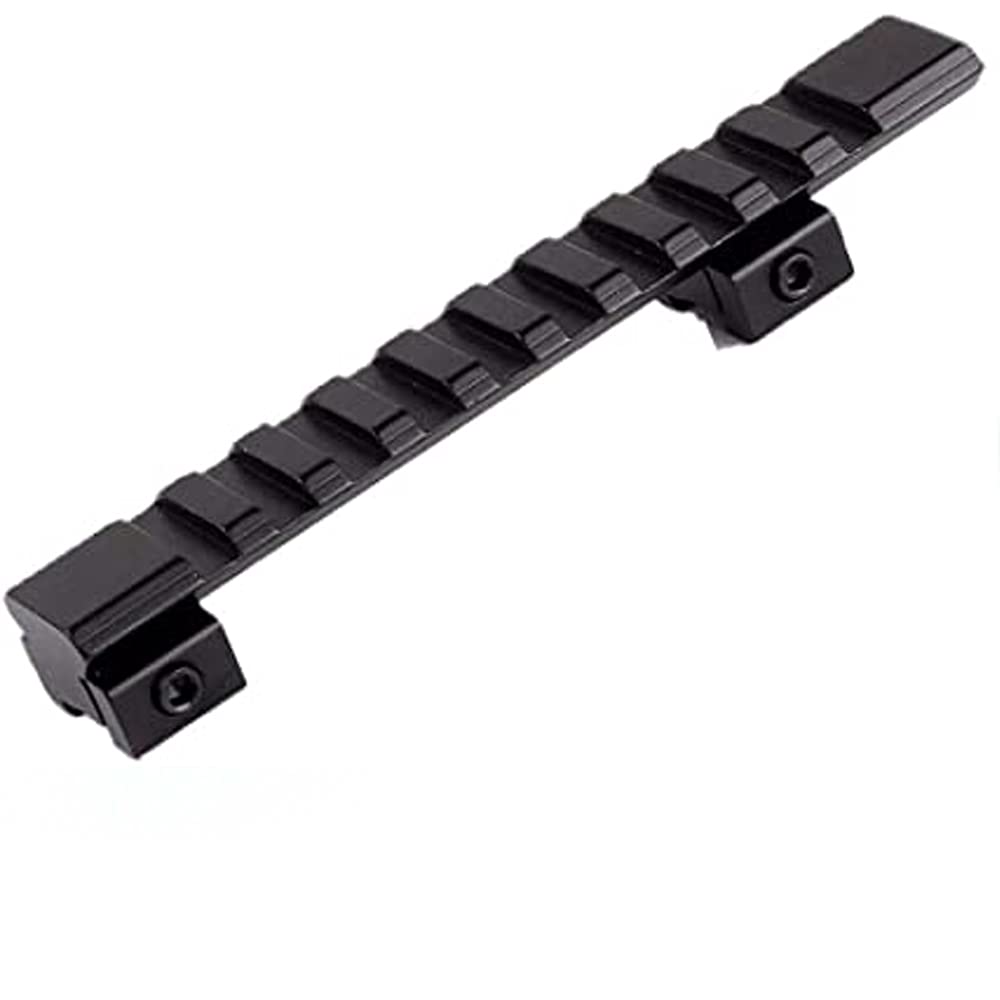 Gotical 11mm Dovetail to 20mm Picatinny Weaver Rail Mount Adapter 10 Slots Tactical Aluminum Alloy for Air Gun Rifle Scope