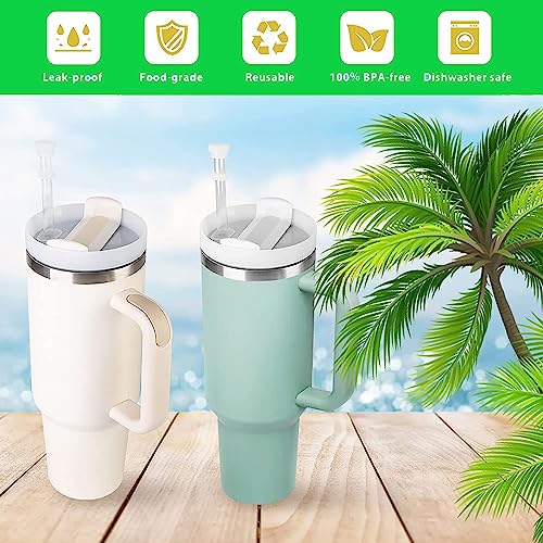 Silicone Spill Proof Stopper for Stanley 40 oz / 30 oz | Replacement Stanley Cup Accessories Set of 3 | Compatible with Stanley Cup 1.0 40oz/ 30oz,Tumbler