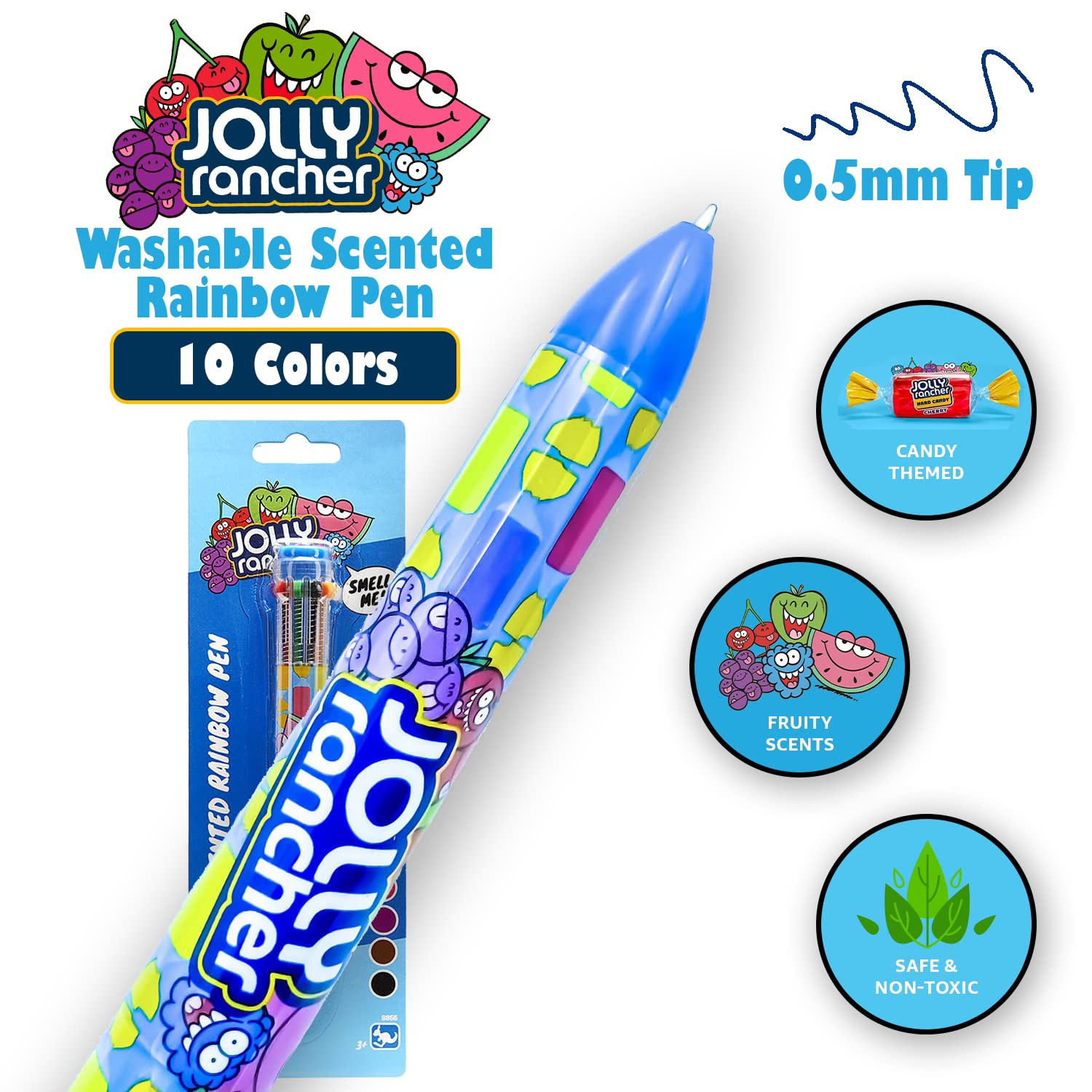Hershey Reeses Peanut Butter Cups Scented Markers - Smelly Markers Washable For Kids - Silly Scents Markers Set - Teachers Supplies, Chocolate Candy - 8 ct