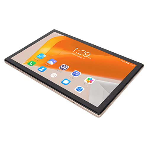 HEEPDD 10.1 Inch FHD Tablet, 8GB RAM 256GB ROM 5G WiFi 4G Call Dual SIM Dual Standby Octacore CPU 2 in 1 Portable Tablet, Travel (US Plug)