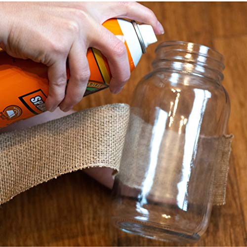 Gorilla Heavy Duty Spray Adhesive, Multipurpose and Repositionable, 11 Ounce, Clear (Pack of 2)