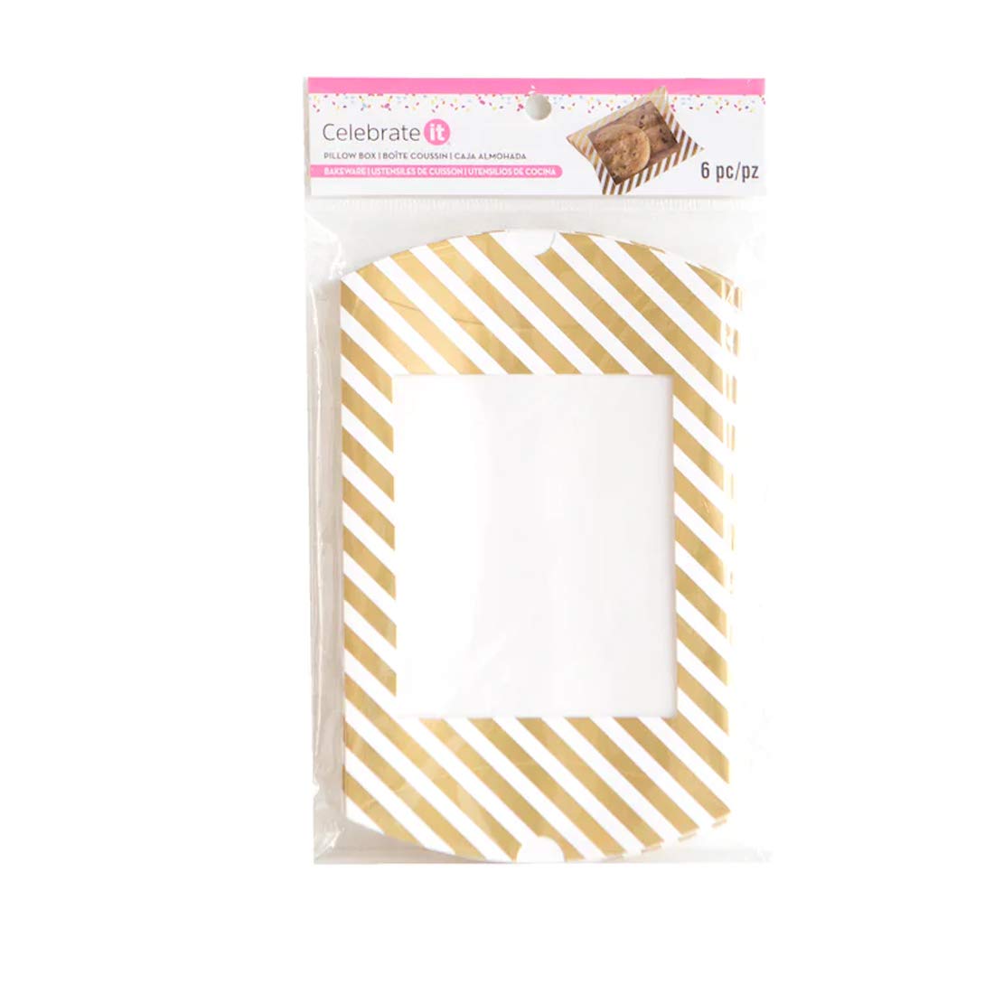 Gold Pillow Boxes By Celebrate It