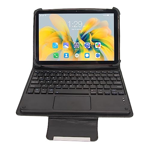 HEEPDD HD Tablet, Gaming Tablet Dual Camera 7000mAh Battery 6GB RAM 128GB ROM 3 Card Slots 10.1 Inch FHD Octacore CPU (US Plug)