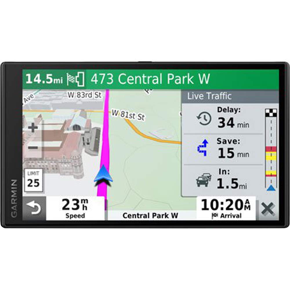 Garmin 010-N2153-00 DriveSmart 65 Premium Navigator with Amazon Alexa - (Renewed)