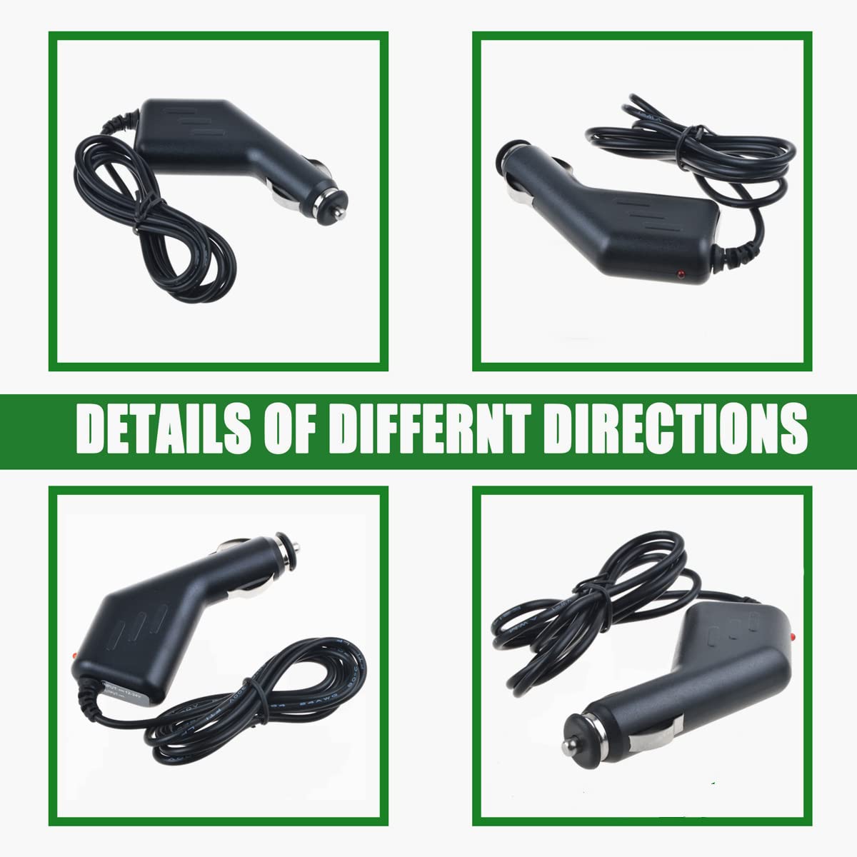 Jantoy Car DC Adapter for Icom IC-M23 Handheld Marine VHF Radio CP-24 Charger BC-199SA