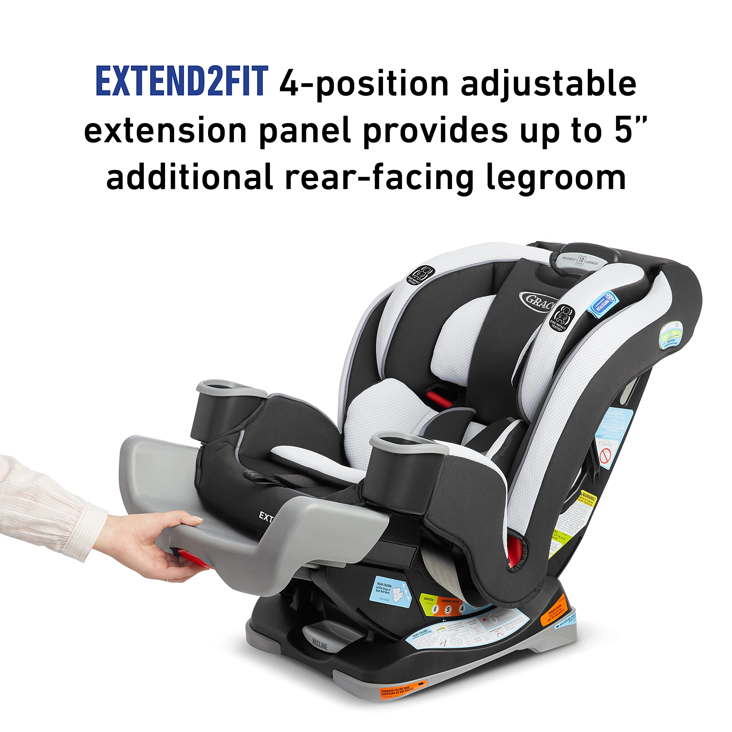Graco Extend2Fit 3-in-1 Car Seat, Norah
