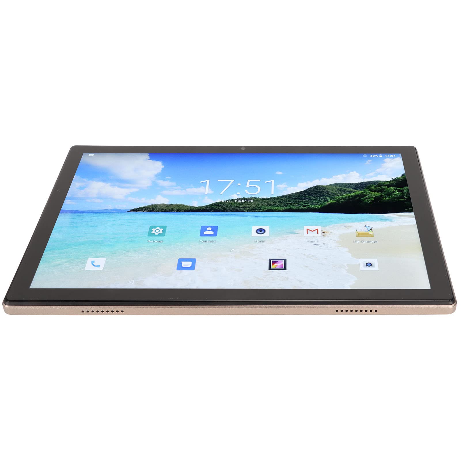 HEEPDD HD Tablet, 4G LTE 5G WiFi 10.1 Inch Office Tablet 8GB RAM 256GB ROM for Study (US Plug)