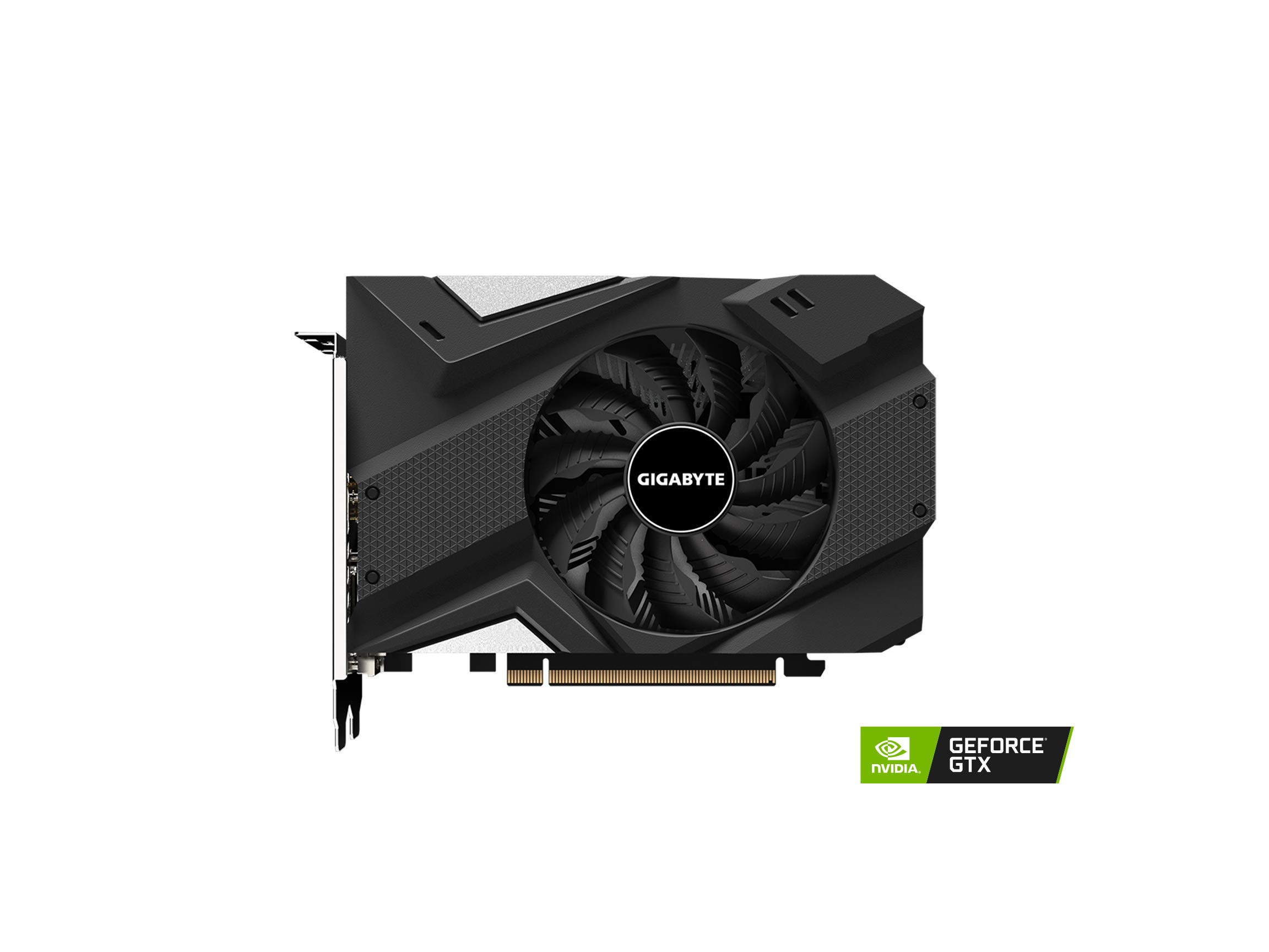 GIGABYTE GeForce GTX 1650 D6 OC 4G Graphics Card, 170mm Compact Size, 4GB 128-Bit GDDR6, GV-N1656OC-4GD REV2.0 Video Card