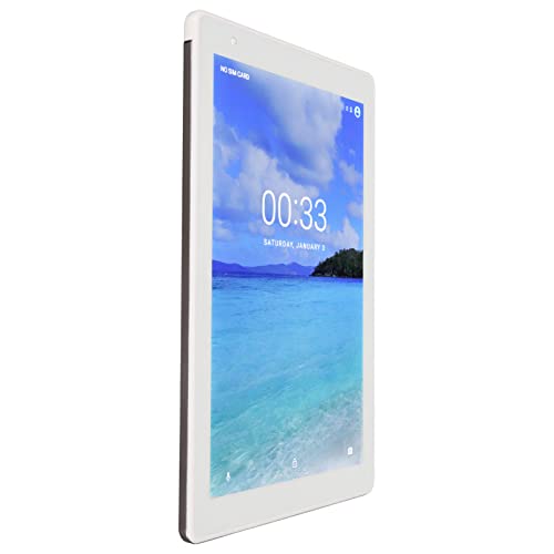 Honio Office Tablet, 8.1 Inch 5G WiFi Dual Camera Travel Pink Tablet (US Plug)