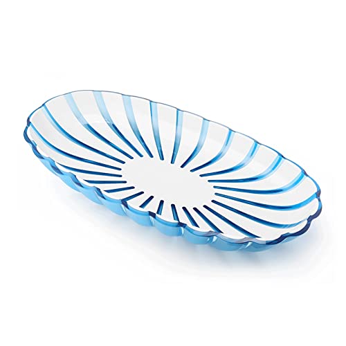 Serving Trays Tray Serving Tray Oval Tray Multipurpose Petal Tray Home Decor for All Occasions Elegant Decorative Tray (Color : A)