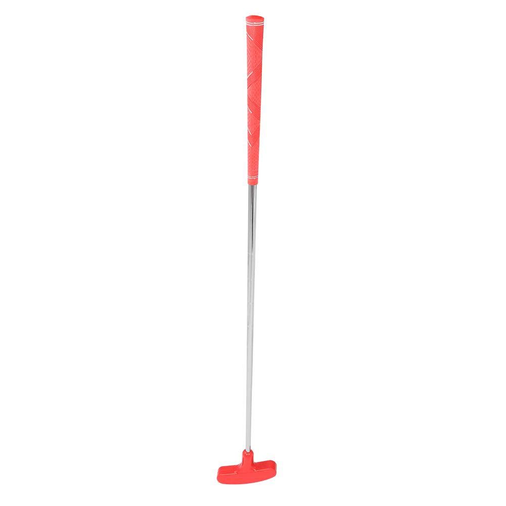 Golf Putter Clubs, Two-Way Red Mini Putter, for Kids Schools Party Games and Birthdays(red)