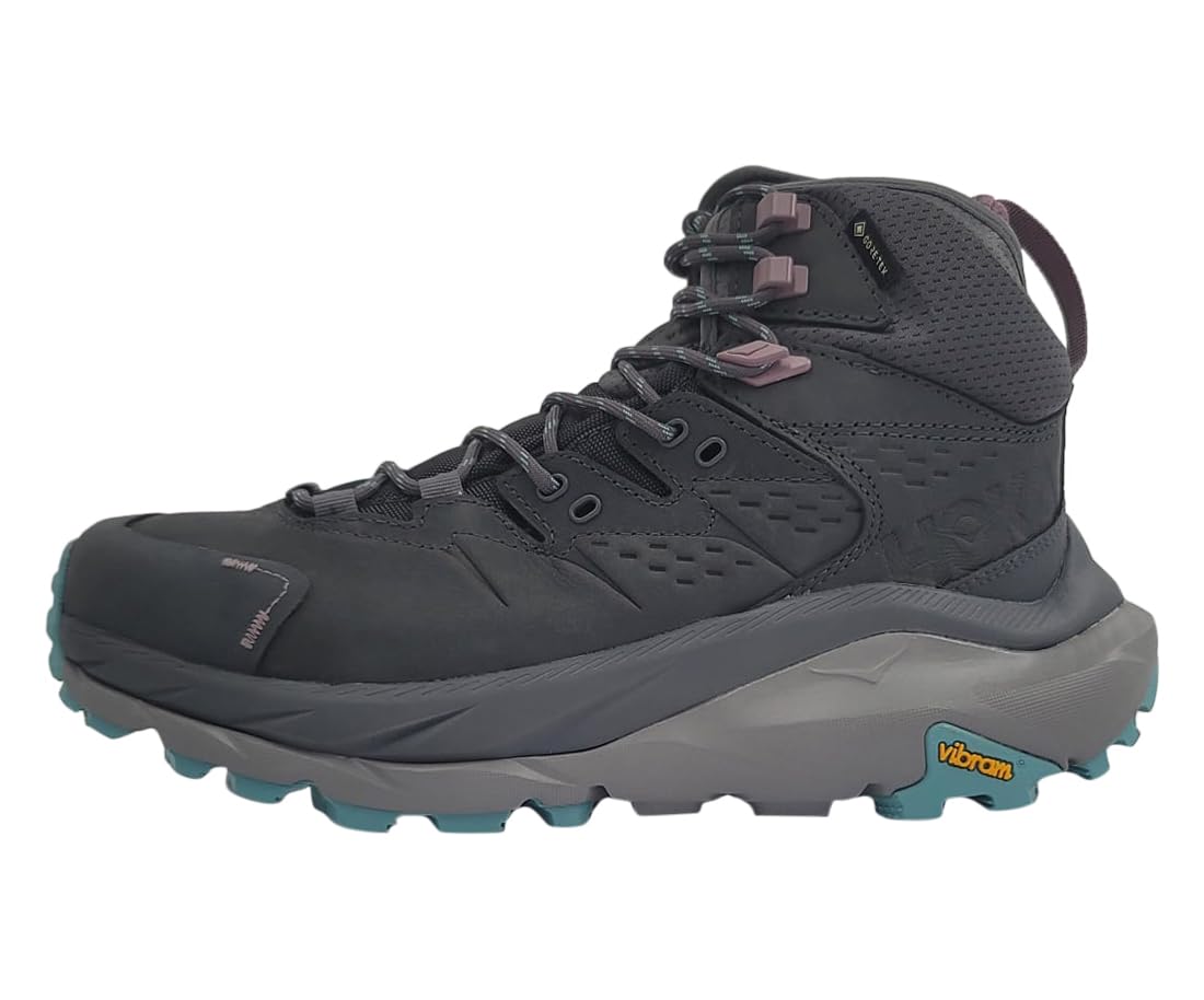 HOKA ONE ONE Kaha 2 GTX Womens Shoes Size 9, Color: Castlerock/Coastal Shade