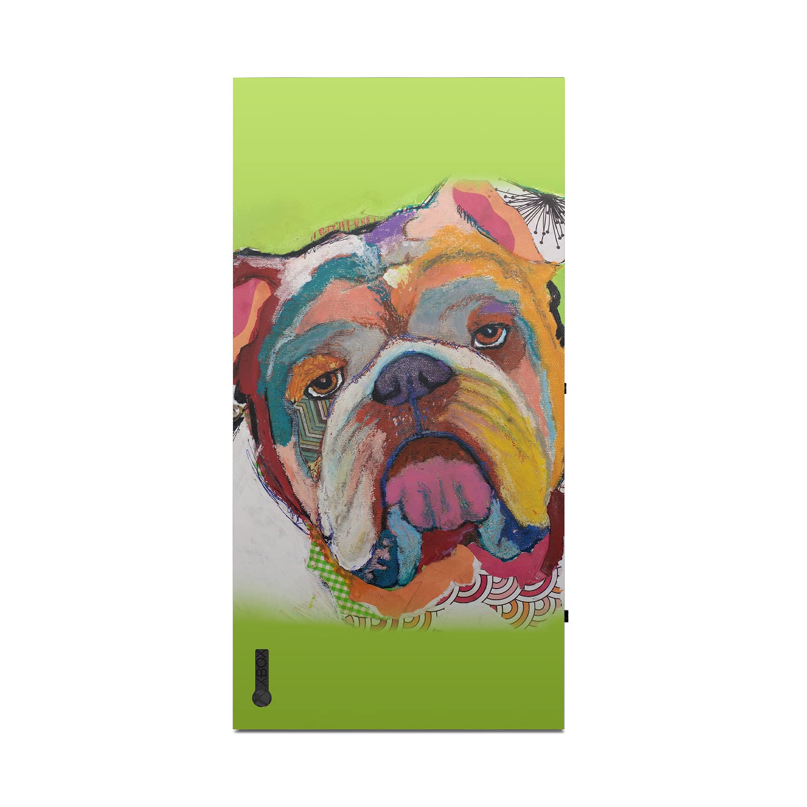 Head Case Designs Officially Licensed Michel Keck Bulldog Art Mix Vinyl Sticker Gaming Skin Case Cover Compatible with Xbox Series X Console and Controller Bundle