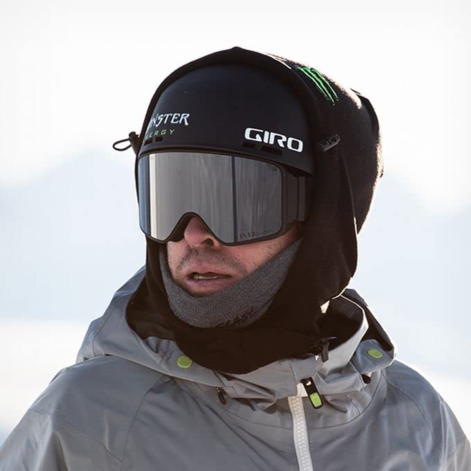 Giro Emerge Spherical MIPS Ski Helmet - Snowboard Helmet for Men, Women & Youth - Matte Black/Neon Lights - M (55.5-59cm)