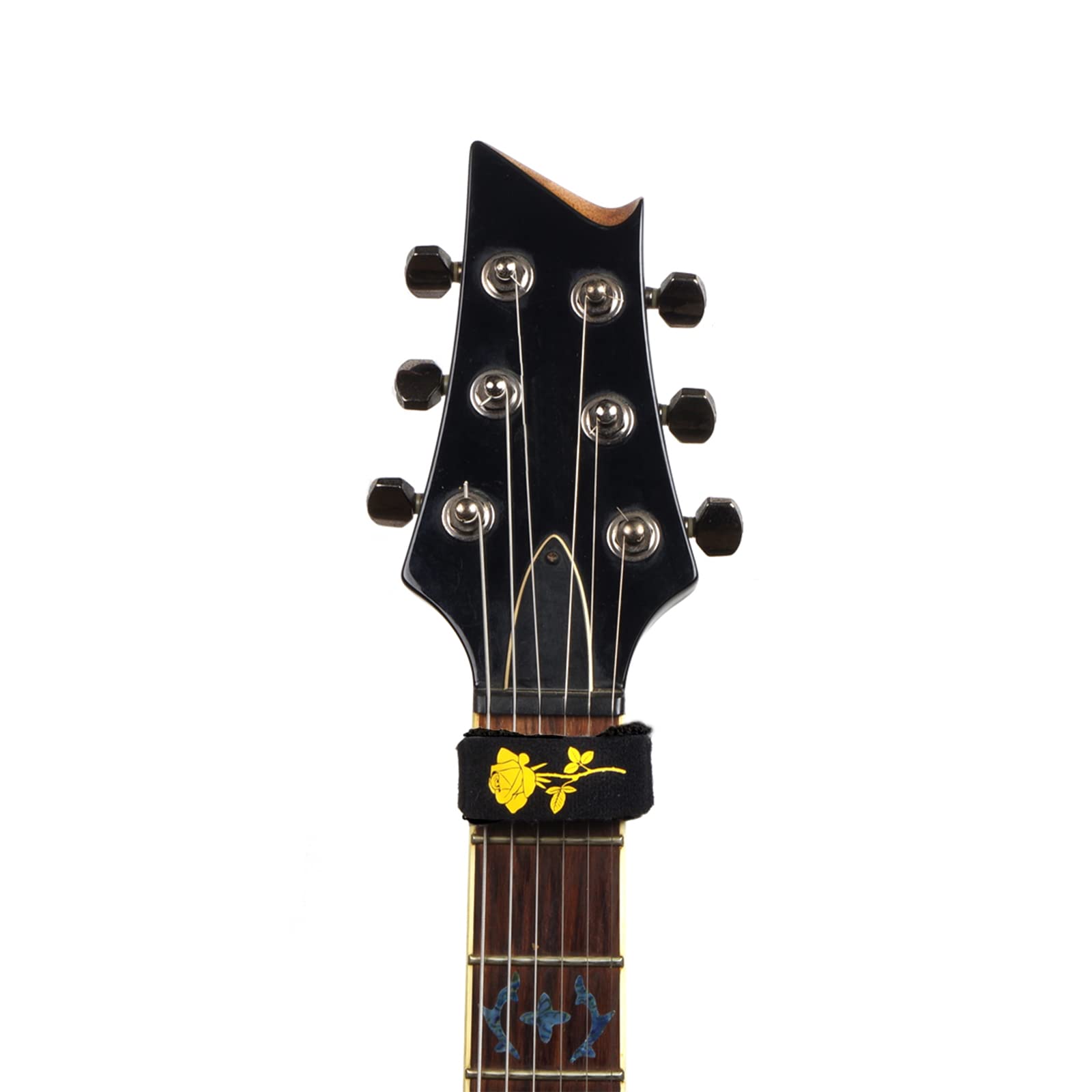 Guitar Bass String Muter Noise Reducer Dampener Universal Guitar Fretboard Muting Wraps Fit for 6-String Guitar, 4-string bass