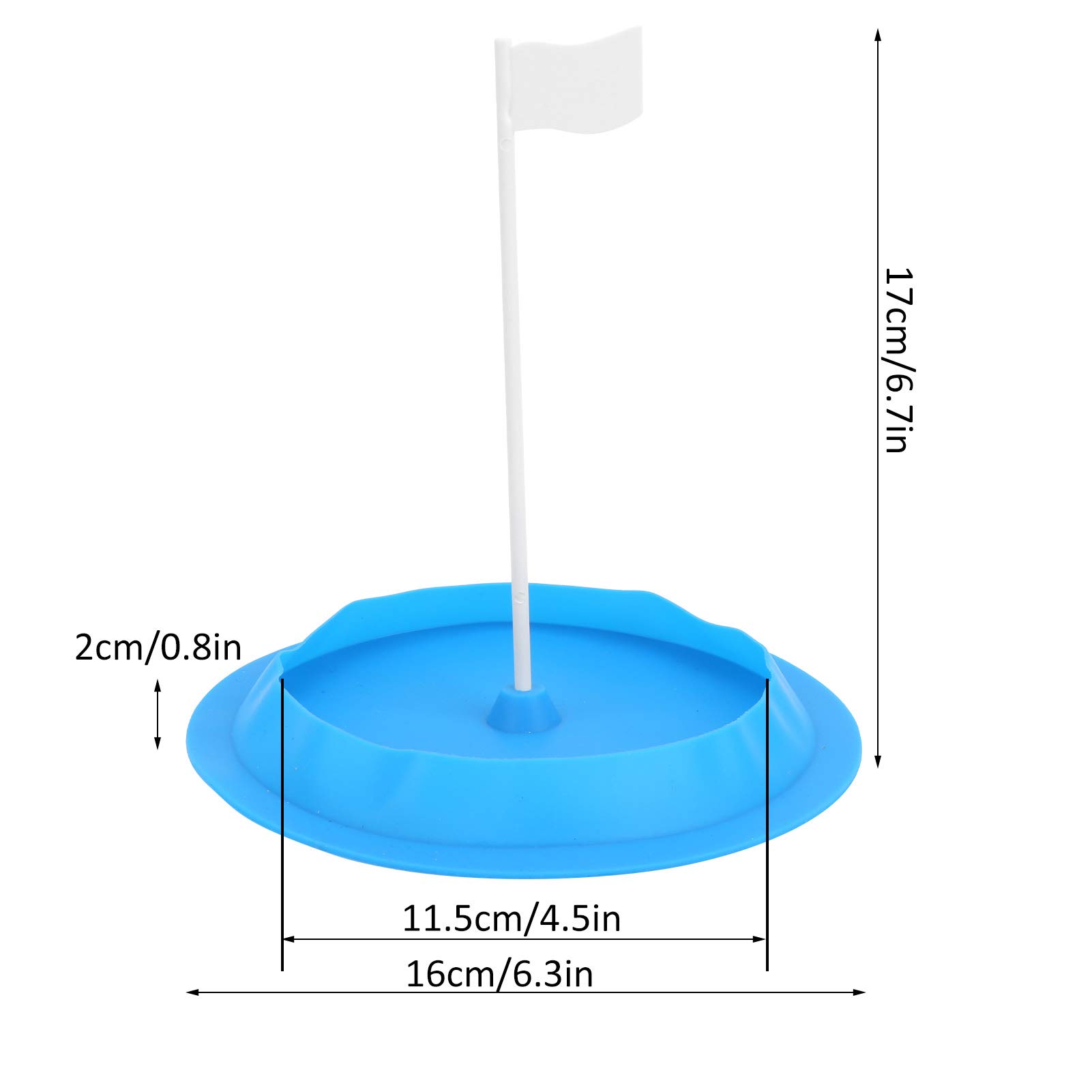 Golf Putting Cup, Golf Training Cup, Easy to Carry Durable Practice Putter Hole, Office Home for Kids Indoor
