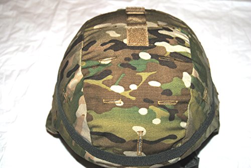 Genuine Usgi Ach Mich Msa Sds Helmet With Multicam Cover - Large