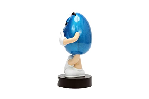 Jada Toys M&M's 4" Blue Die-cast Collectible Figure, Toys for Kids and Adults (33237)