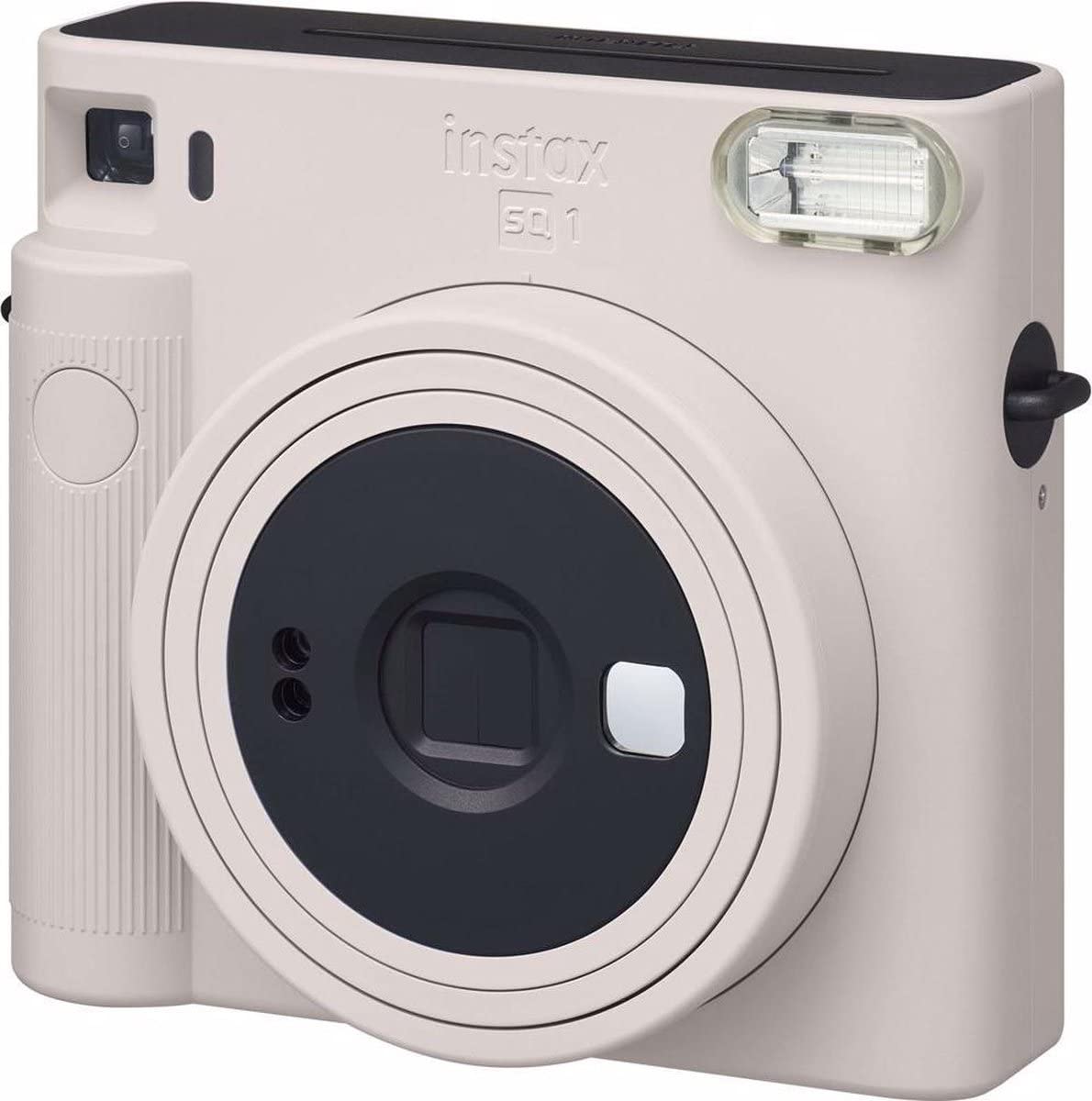 Fujifilm Instax Square SQ1 Instant Film Camera (Chalk White) Bundle with Fujifilm Instax Square Film Pack (White, 20 Shoots) + Carrying Bag + Camera Cleaning Kit + More