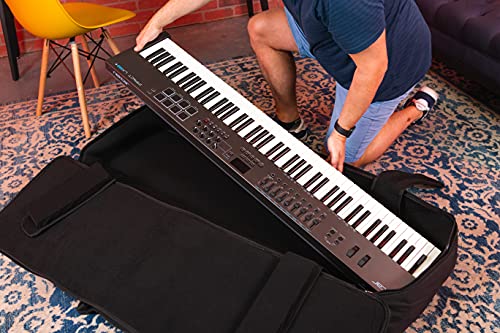 Gator Cases GKB Series 88-Note Padded Keyboard Gig Bag (GKB-88),Black