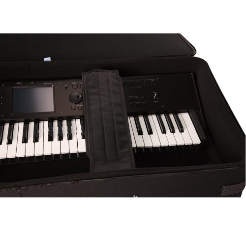 Gator Cases Lightweight Rolling Keyboard Case for 88 Note Keyboards and Electric Pianos (GK-88)