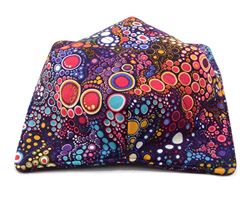 Purple Microwave Bowl Holder - Colorful Cotton Bowl Cozy