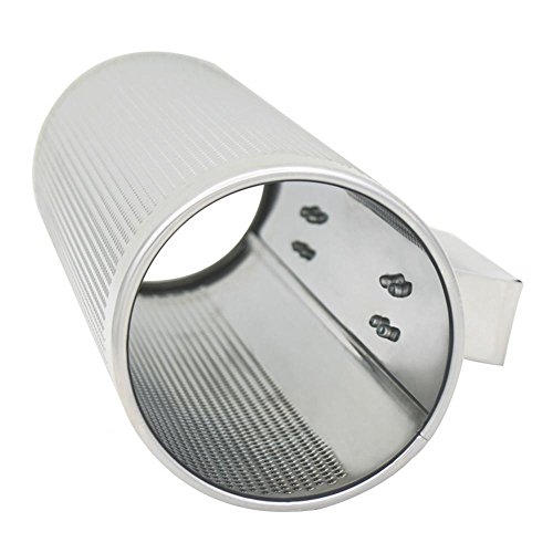Guiro with Scraper,Stainless Steel Metal Guiro Shaker Latin Percussion Instrument