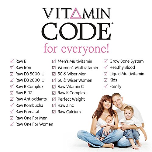 Garden of Life Multivitamin for Women - Vitamin Code 50 & Wiser Women's Raw Whole Food Vitamin Supplement with Probiotics, Vegetarian, 120 Count