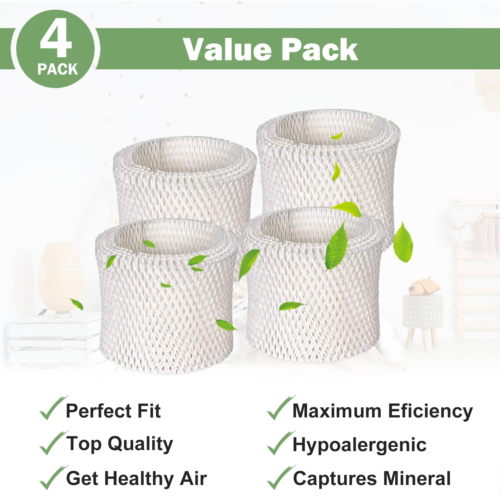 Future Way HCM-350 Compatible with HCM-350 Series, HCM710, HEV312W, Part# HAC-504, 3-Pack