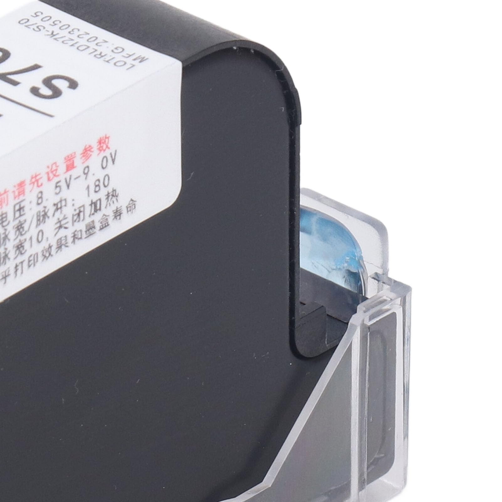 Hilitand 40ml Ink Cartridge Replacement for Printers 12.7mm Handheld Printer Ink Cartridge Portable Ink Cartridge (Blue)