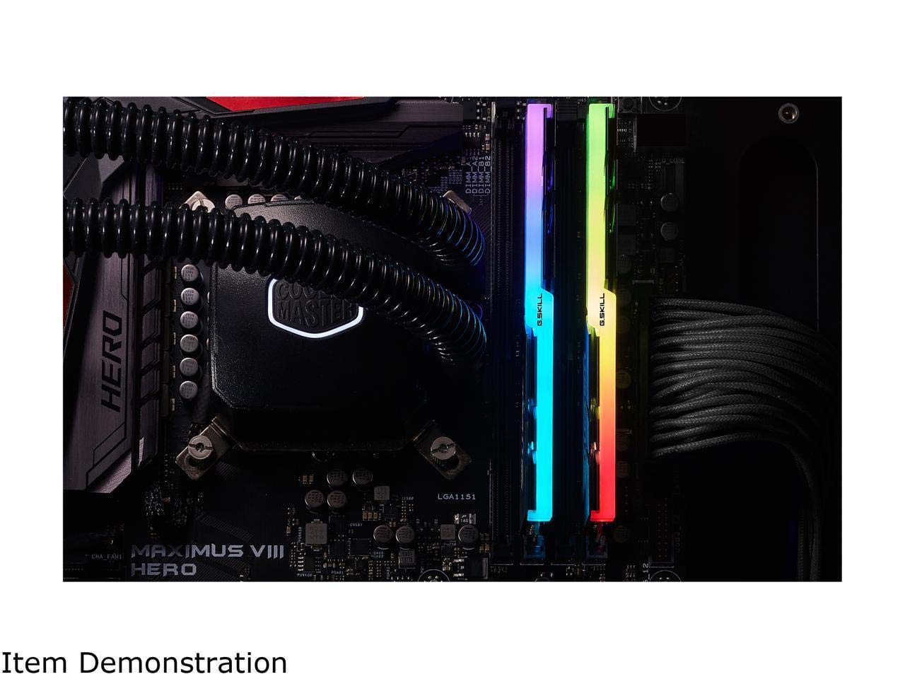 G.SKILL Trident Z RGB Series (Intel XMP) DDR4 RAM 64GB (2x32GB) 3200MT/s CL16-18-18-38 1.35V Desktop Computer Memory UDIMM (F4-3200C16D-64GTZR)