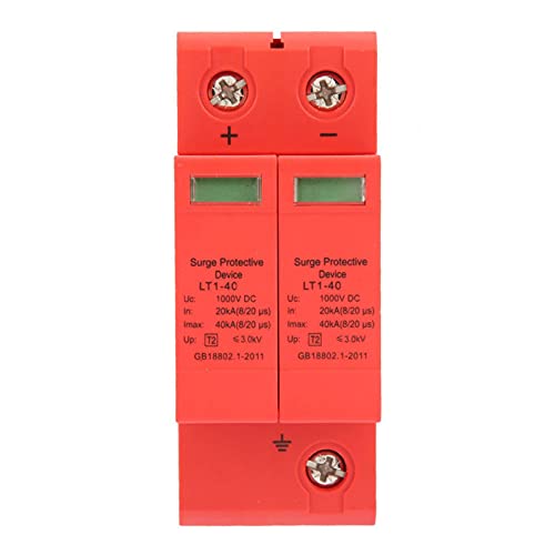 Low Voltage Whole House Surge Protector Device, DC1000V 2P 20KA~40KA Surge Protection House Surge Protector Circuit Breaker