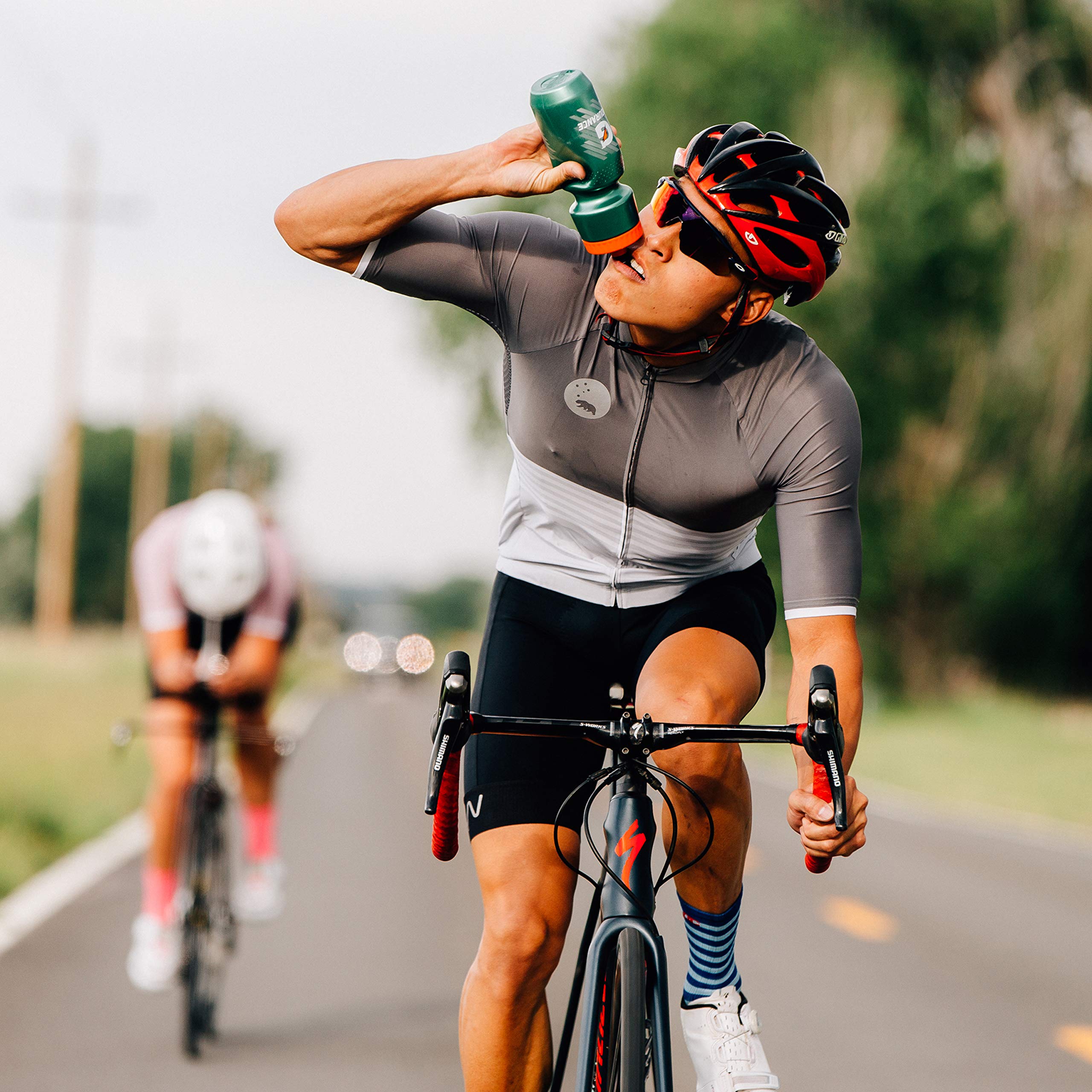 Gatorade Endurance 24oz Bike Bottle, Green, One Size