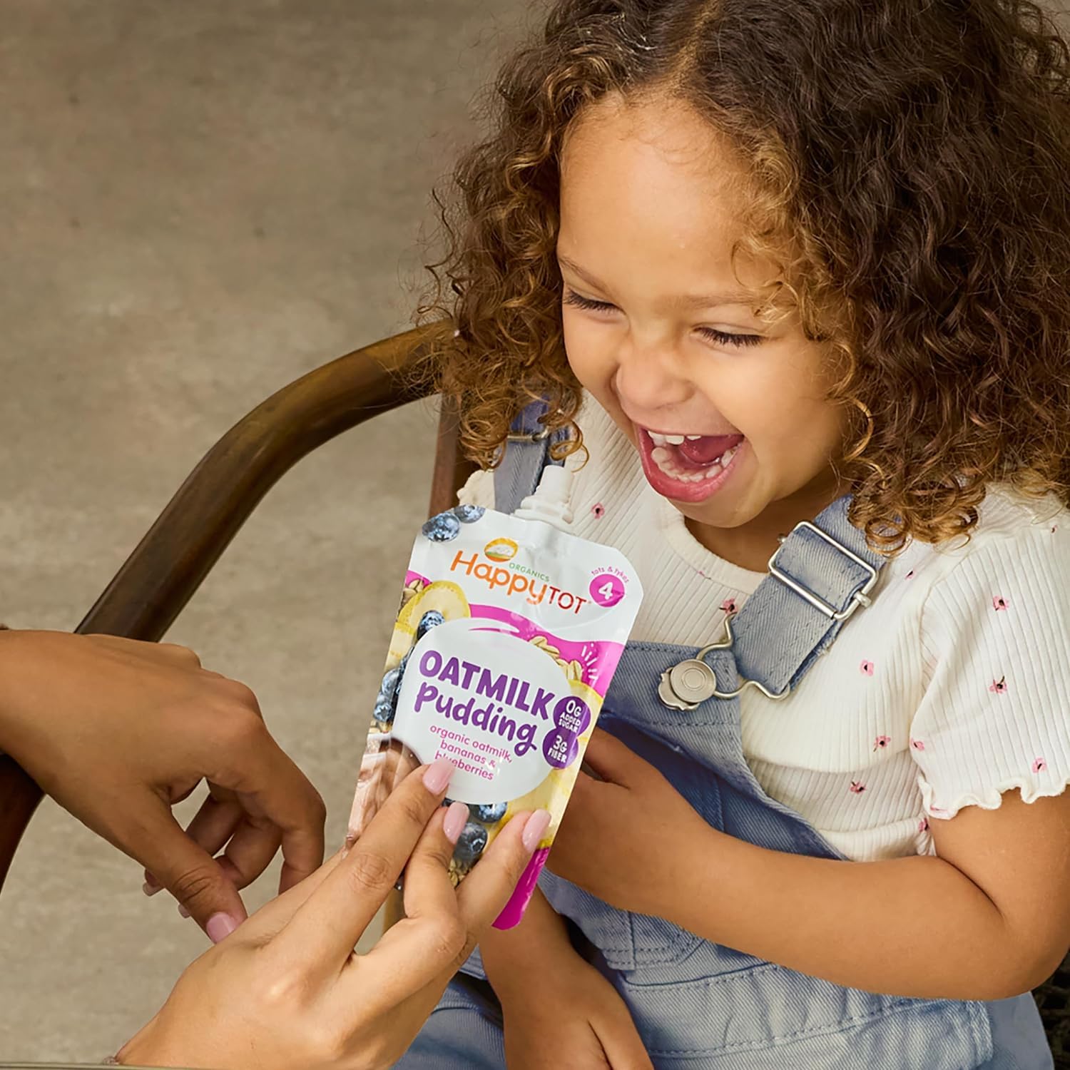 Happy Tot Oatmilk Pudding Variety Pack 4oz (Pack of 16)