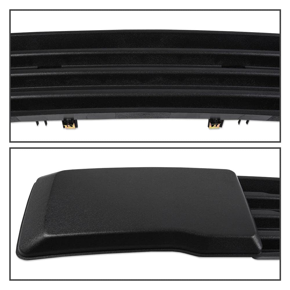 G-PLUS Front Bumper + License Plate Bracket Mount Fascia Cover Compatible with Ford F150 2015-2017 Replacement FL3Z-17E810-AA & FL3Z-17A385-A