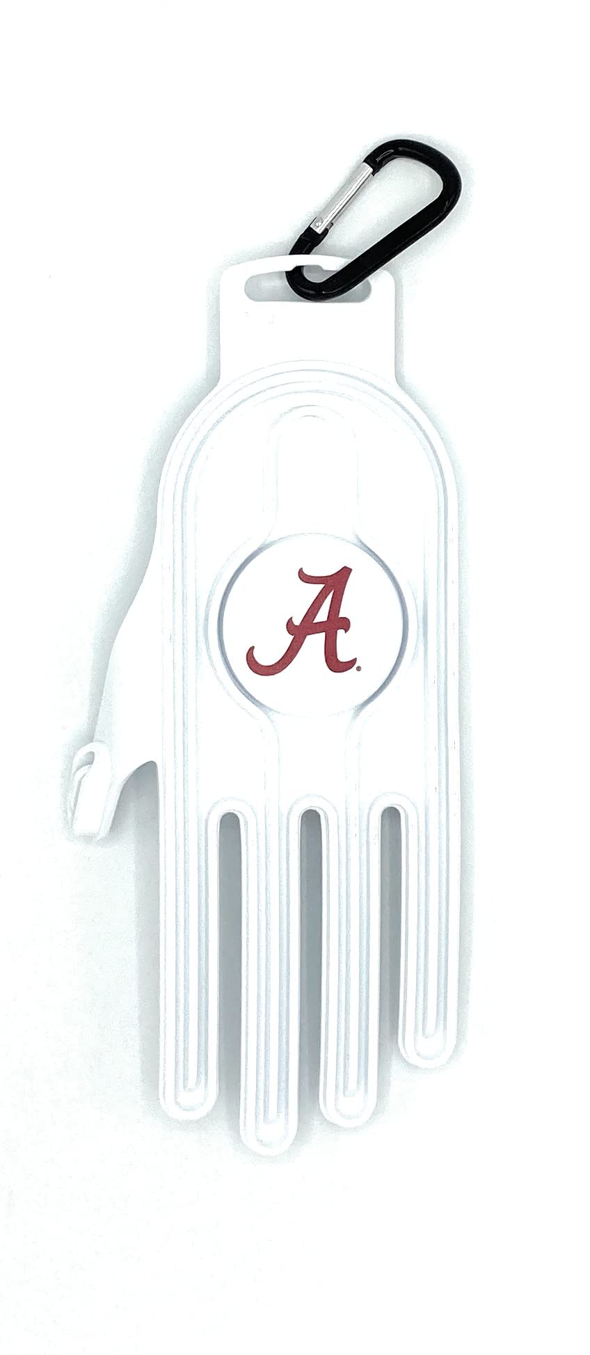 Glovelast Collegiate Branded Glove Shaper - Extend Your glove's Performance - No More Stiff crinkly Gloves (Alabama Crimson Tide, Used for Left Glove, Crimson)