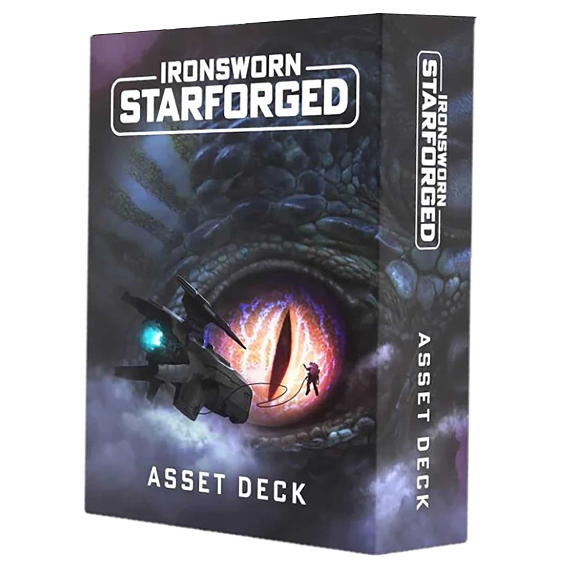 Ironsworn: Starforged - Asset Deck - RPG Accessory, 90 New Cards to Enhance Your Roleplaying Adventure, Modiphius Entertainment, Human Centric Science Fiction, Adds Key New Components