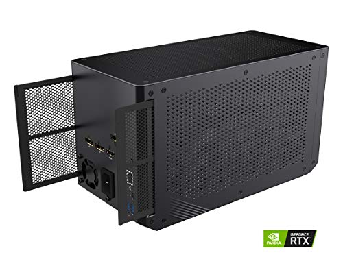 GIGABYTE AORUS RTX 3080 Gaming Box (REV2.0) eGPU, WATERFORCE All-in-One Cooling System, LHR, Thunderbolt 3, GV-N3080IXEB-10GD REV2.0 External Graphics Card