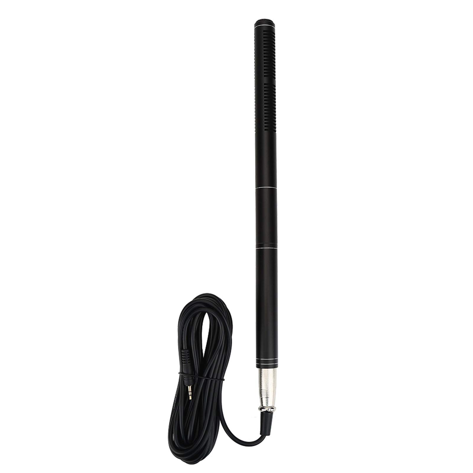 GHMOZ Microphone Condenser Camera Microphone Camera Microphone Professional Interview Microphone Uni-Directional Condenser for DSLR Camera DV Camcorders