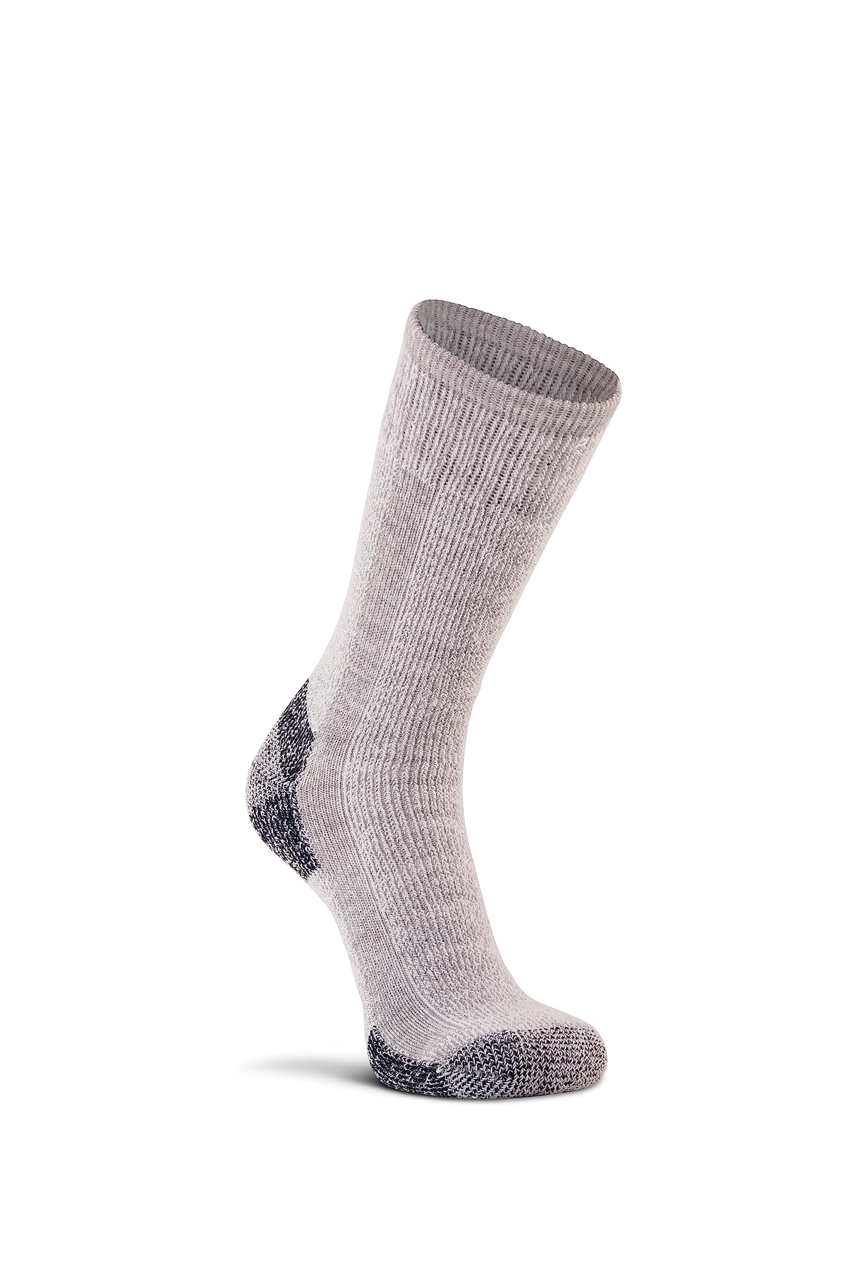 FoxRiver Unisex Adult Teen Wick Dry Explorer Heavyweight Outdoor Crew Hiking-socks, Grey, Large US