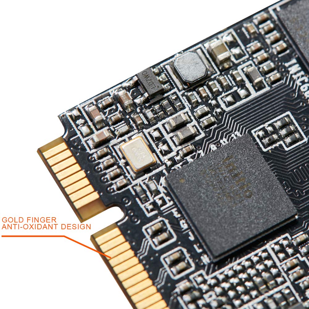 GreenTouch 256GB High Performance 3D TLC/MLC Nand Flash Internal Hard Drive Industrial Standard mSATA Interface SSD for PC