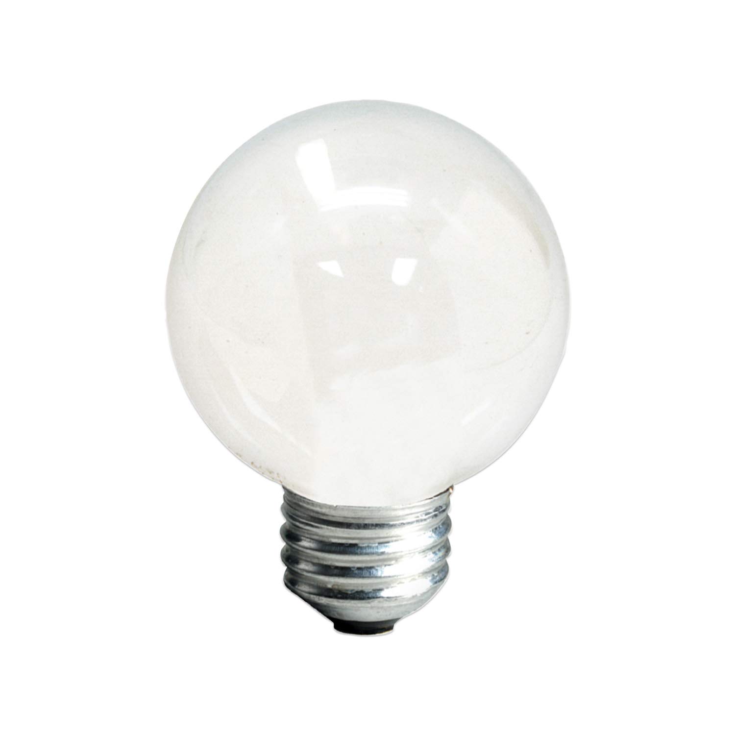 GE 043168311106 Soft White 31110 40-Watt, 330-Lumen G16.5 Light Bulb with Medium Base, 2-Pack, 2 Count (Pack of 1)