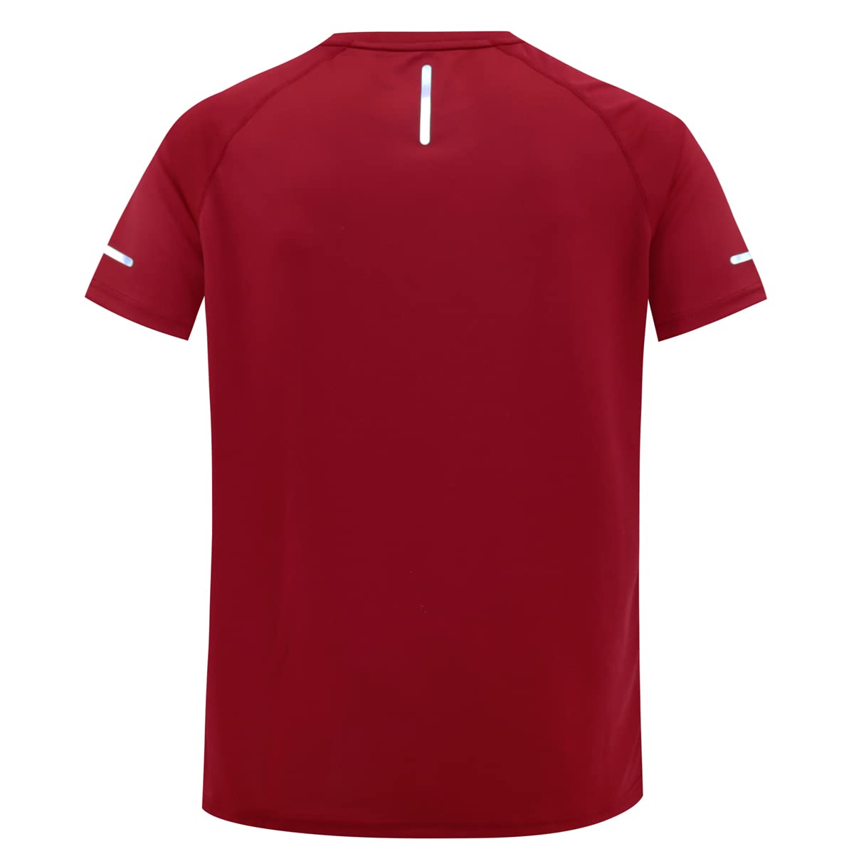 HIGHFISH Men's Workout T Shirts Short Sleeve Active Top Dry Fit Gym Tee Crew Neck Athletic Running Tshirt (Large, 3 Pack Black, Grey, Red)