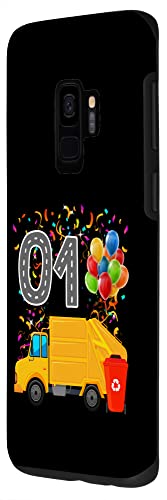 Galaxy S9 Happy O1 Birthday Rear Loader Garbage Truck Case