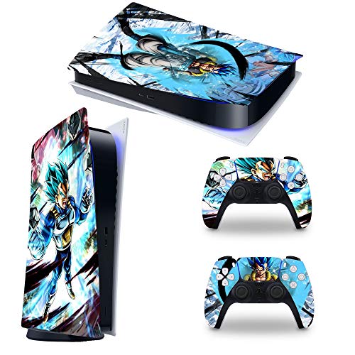 Grehge on Vegeta - PS5 Skin Console and 2 Controller, Vinyl Decal Garden Sculpture Outdoor Decoration