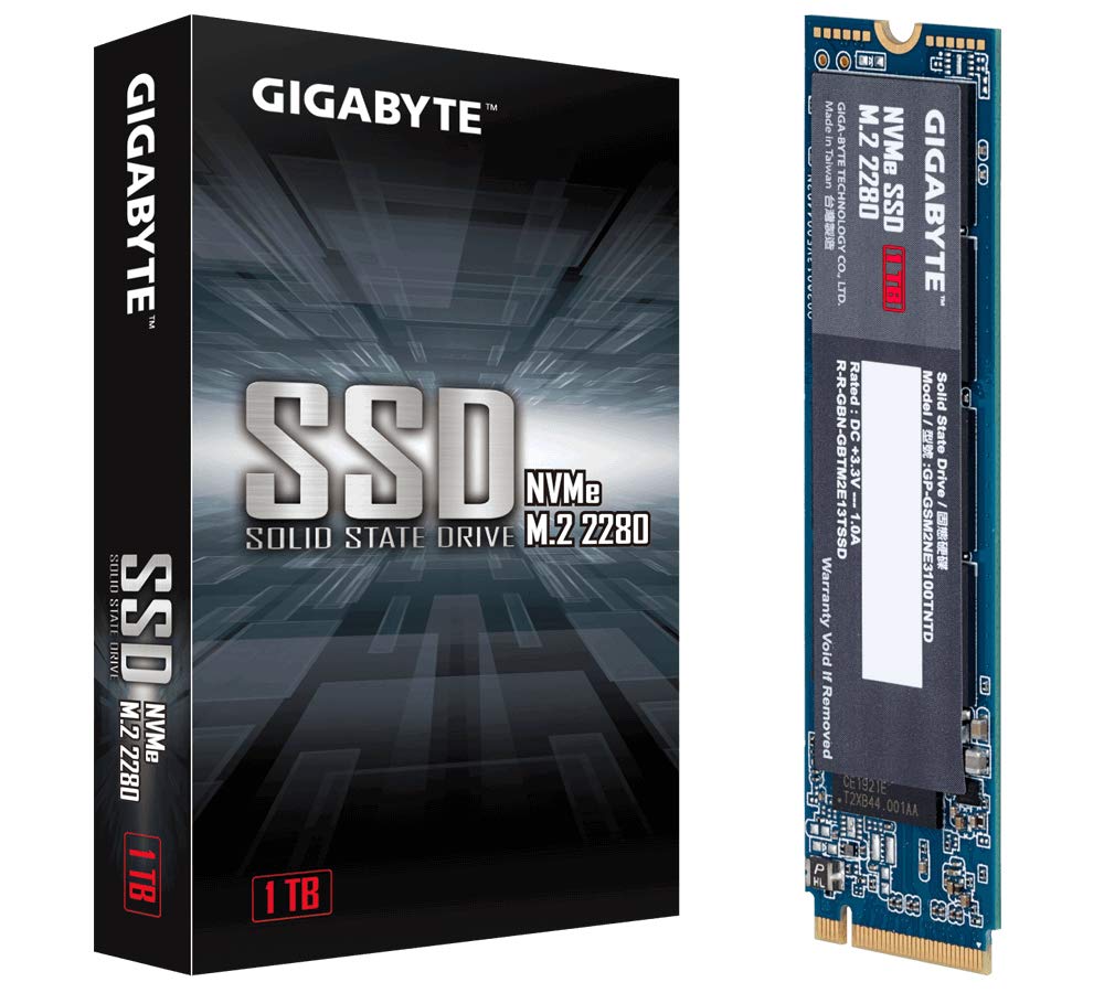 Gigabyte 1TB M.2 PCI Express 3.0 NVMe Internal Solid State Drive