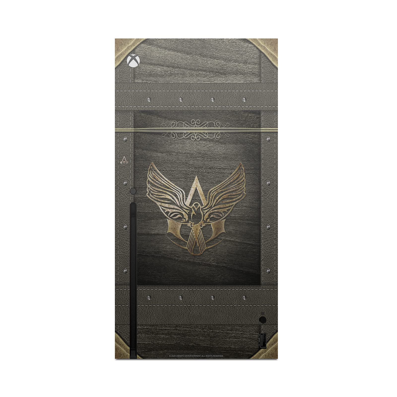 Head Case Designs Officially Licensed Assassin's Creed Wood and Gold Chest Black Flag Graphics Vinyl Sticker Gaming Skin Decal Cover Compatible with Xbox Series X Console and Controller Bundle